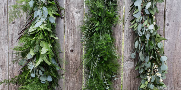 Fresh Premium Garland | Wedding or Event | Designed by Pacific Garland