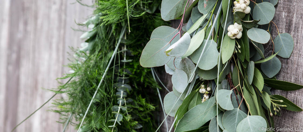 Fresh Salal & Green Huck Premium Garland By Pacific Garland - Pacific ...